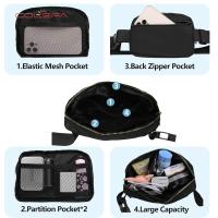 China Customized Outdoor Sports Waist Bags Phone Pouch Nylon Running Fitness Bag Same Style Waist Bag Lightweight and Comfortable Belt for sale