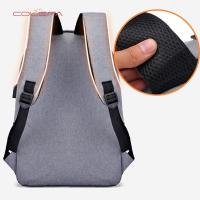 China Oxford Cloth Contrast Color Backpack for Men Business Travel 15-inch Laptop Bag Stylish Outdoor Backpack Wholesale with LOGO for sale