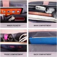 China Custom Wholesale Oxford Fabric Women's Pink Multifunctional Travel Bags Waterproof Laptop-Friendly Briefcase with Custom Logo for sale