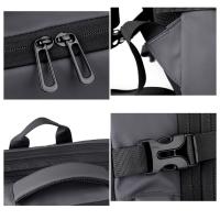 China Oxford Waterproof Business Backpack Expandable Large Capacity Travel Bag for Business Trips Multifunctional Laptop Case Backpack for sale