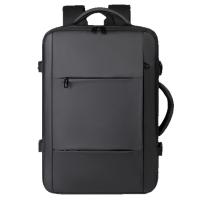 China Oxford Waterproof Business Backpack Expandable Large Capacity Travel Bag for Business Trips Multifunctional Laptop Case Backpack for sale
