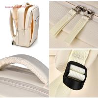 China 2026 Oxford Cloth Beige New Backpack Men's Premium Business Laptop Bag Casual Minimalist Large Capacity Notebook Backpacks for sale
