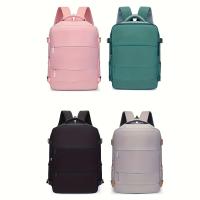 China Multifunctional Unisex Backpack for College Students Oxford Made Pink Travel Waterproof Outdoor Backpack for Short Business Trip for sale