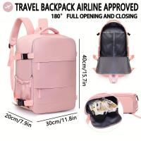 China Multifunctional Unisex Backpack for College Students Oxford Made Pink Travel Waterproof Outdoor Backpack for Short Business Trip for sale