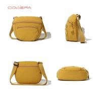 China Minimalist Lightweight Shoulder Bag for Women New Fashionable Crossbody Mini Bag Nylon Fabric Versatile Casual Square Bag for sale