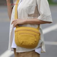 China Minimalist Lightweight Shoulder Bag for Women New Fashionable Crossbody Mini Bag Nylon Fabric Versatile Casual Square Bag for sale
