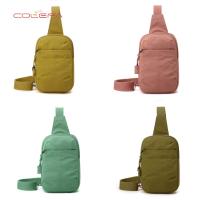 China Casual Unisex Nylon Chest Bag New Korean Style Crossbody Bag Waterproof and Versatile for Men and Women Casual Shoulder Bag for sale