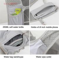China Customized Cycling Running Hiking Nylon Backpack Breathable Bicycle Trail Running Marathon Hydration Pack Sports Vest Bags with LOGO for sale