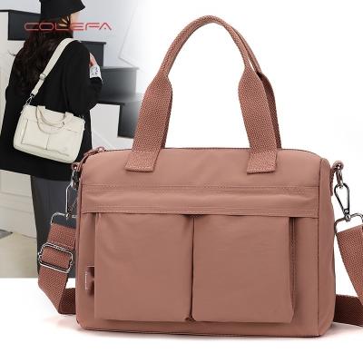 China Crossbody Bag Retro-inspired Versatile Nylon Tote with Simple Yet Stylish commuting High-Quality Crossbody Bag with Custom LOGO for sale