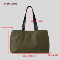 China Premium-Quality Large-Capacity Lightweight Nylon Shoulder Bag Water-Resistant Tote Bag for Women Minimalist Fashionable Bags for sale