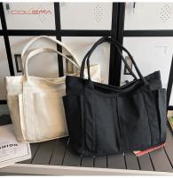 China 2026 New Canvas Tote Bags Handheld Shoulder Beach Bags Fabric Large Capacity for Women Custom-Made with Personalized LOGO for sale