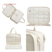 China New Arrival Exclusive Large Capacity Toiletry Bag Travel Toiletry Set Cosmetic Bags Storage Travel Makeup Bag with Hanging Hook for sale
