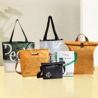 China Carrying Washable Paper Backpack Simple Design Brown Kraft Paper Backpack for sale