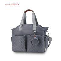 China Customizable LOGO Single-Shoulder Tote Mom Bag with Pacifier Pouch Large-Capacity Multi-Functional Maternity Travel Bag for Moms for sale