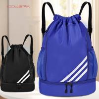 China Oxford Made Large Capacity Basketball Bags Training Backpack Yoga Fitness Outdoor Sports Drawstring Closure Casual Backpacks for sale