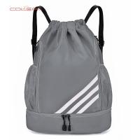 China Oxford Made Large Capacity Basketball Bags Training Backpack Yoga Fitness Outdoor Sports Drawstring Closure Casual Backpacks for sale