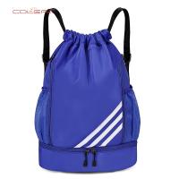 China Oxford Made Large Capacity Basketball Bags Training Backpack Yoga Fitness Outdoor Sports Drawstring Closure Casual Backpacks for sale