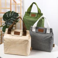 China Custom DuPont Paper Insulated Lunch Bag Aluminum Foil Inside Handheld Tyvek Paper Lunch Bags Wholesale with Personalized LOGO for sale