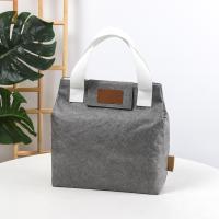 China Custom DuPont Paper Insulated Lunch Bag Aluminum Foil Inside Handheld Tyvek Paper Lunch Bags Wholesale with Personalized LOGO for sale
