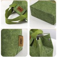 China Custom DuPont Paper Insulated Lunch Bag Aluminum Foil Inside Handheld Tyvek Paper Lunch Bags Wholesale with Personalized LOGO for sale