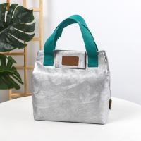 China Custom DuPont Paper Insulated Lunch Bag Aluminum Foil Inside Handheld Tyvek Paper Lunch Bags Wholesale with Personalized LOGO for sale