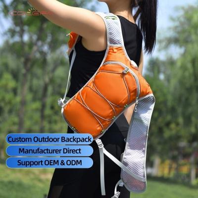 China Oxford Cycling and Trail Running Backpack for Outdoor Hiking Sports Multi-Functional Running Backpack Portable Hydration Pack for sale