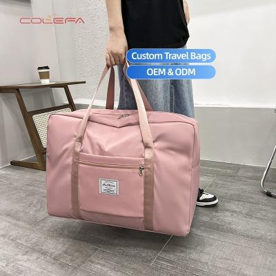 China Colefa Women's Business Travel Bag Short Trip Luggage Bag Large Capacity Handheld Storage Foldable Lightweight Travel Tote Bags for sale