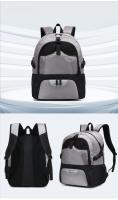 China Customized Nylon Waterproof Basketball Training Backpack Outdoor Travel Leisure Bag Soccer Backpack Student Laptop Backpacks for sale