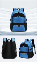 China Customized Nylon Waterproof Basketball Training Backpack Outdoor Travel Leisure Bag Soccer Backpack Student Laptop Backpacks for sale