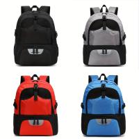 China Customized Nylon Waterproof Basketball Training Backpack Outdoor Travel Leisure Bag Soccer Backpack Student Laptop Backpacks for sale