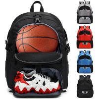 China Customized Nylon Waterproof Basketball Training Backpack Outdoor Travel Leisure Bag Soccer Backpack Student Laptop Backpacks for sale