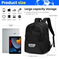 China Customized Nylon Waterproof Basketball Training Backpack Outdoor Travel Leisure Bag Soccer Backpack Student Laptop Backpacks for sale