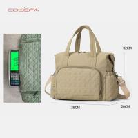 China New Custom Nylon Fashion Large Capacity Travel Bag with Wet/Dry Separation Crossbody Yoga Fitness Bag & Handheld Diaper Bag for sale