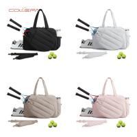 China Nylon Carry-On Racket Bag Factory 2026 Best Seller Waterproof Badminton Tennis Racket Bag Pickleball Carry-On Tote Bag with LOGO for sale