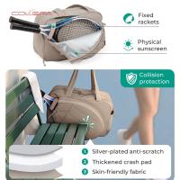 China Nylon Carry-On Racket Bag Factory 2026 Best Seller Waterproof Badminton Tennis Racket Bag Pickleball Carry-On Tote Bag with LOGO for sale