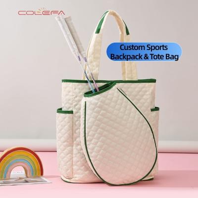 China New Custom Badminton/Tennis Sports Bag Multi-Functional Shoulder Travel Backpack Large Capacity Outdoor Dual-Back Fitness Bag for sale