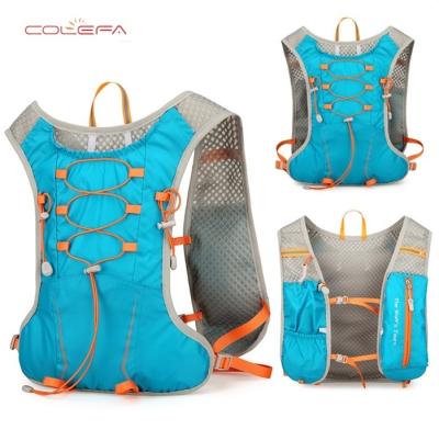 China Oxford Outdoor Cycling Backpack Trail Running Hydration Pack Ultralight Waterproof Hiking Backpack Wholesale with Custom LOGO for sale