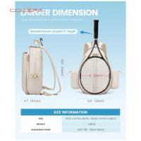 China 2026 New Style Lightweight Multi-Functional Polyester Backpack Waterproof Tennis Racket Backpack for Men & Women Suitable for Tennis and Badminton for sale