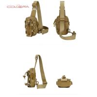 China New Customized LOGO Oxford Outdoor Sports Water Bottle Pouch Crossbody Phone Chest Bag Shoulder Strap Small Cup Chect Bags for sale