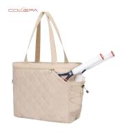 China New Polyester Multi-Functional Tennis Tote Bag with Shoe Compartment Extra-Large Quilted Pickleball Bag Universal Sports Bag for sale
