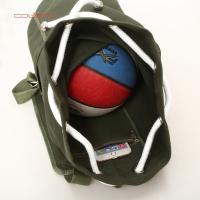China New Thickened Canvas Drawstring Backpack Large Capacity Bucket Bag for Sports Fitness and Cycling Direct from Manufacturer for sale