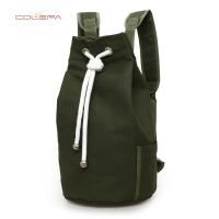 China New Thickened Canvas Drawstring Backpack Large Capacity Bucket Bag for Sports Fitness and Cycling Direct from Manufacturer for sale