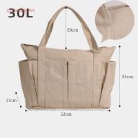 China 2026 Fabric Casual Tote Travel Bag Solid Color Canvas Handheld Bag Minimalist Large Capacity Sports Fitness Tote Bag with LOGO for sale