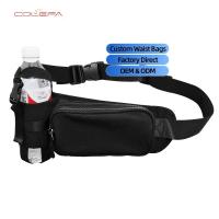 China 2026 Hot-Selling Custom Oxford Running Water Bottle Waist Bag Large Capacity Storage with Easy-Access Opening Reflective Design for sale