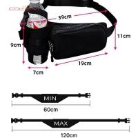 China 2026 Hot-Selling Custom Oxford Running Water Bottle Waist Bag Large Capacity Storage with Easy-Access Opening Reflective Design for sale