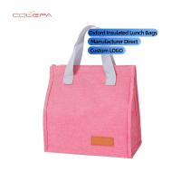 China Thickened Aluminum Foil Lunch Bag Insulated Oxford Made Handheld Lunch Bags Carrier Waterproof Multi-Functional Commuting Bag for sale
