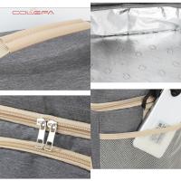 China Hot-selling Insulated Lunch Bag Oxford Made Thickened Double-Layer Minimalist Outdoor Crossbody Ice Bag Handheld Lunch Box Bags for sale