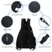 China 400D Oxford Fabric Tennis Sports Racket Bag Backpack Storage Pouch Breathable Portable Backpack Container with Customized Logo for sale