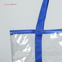 China Customized PVC Shopping Bags Transparent Plastic Fashion PVC Shoulder Bags Gift Laser-Etched Pouch Wholesale PVC Outdoor Bags for sale