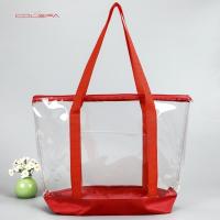 China Customized PVC Shopping Bags Transparent Plastic Fashion PVC Shoulder Bags Gift Laser-Etched Pouch Wholesale PVC Outdoor Bags for sale